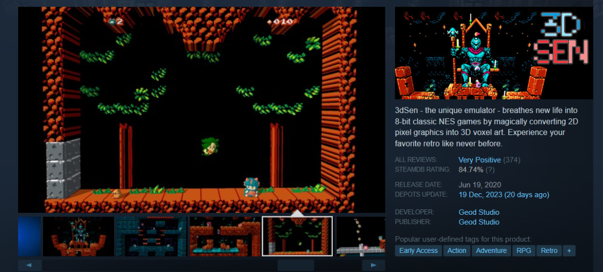 3DSEN Emulator to play 85+ NES Games in 3D – PlayGamesMore