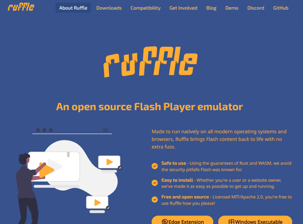 How To Play Flash Games with Ruffle Emulator – PlayGamesMore