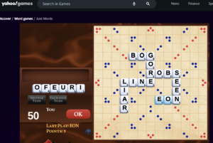 Play Just Words at Yahoo Games – PlayGamesMore